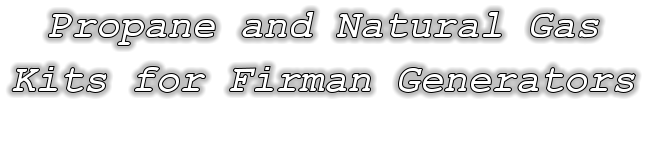 Firman Generator Kits